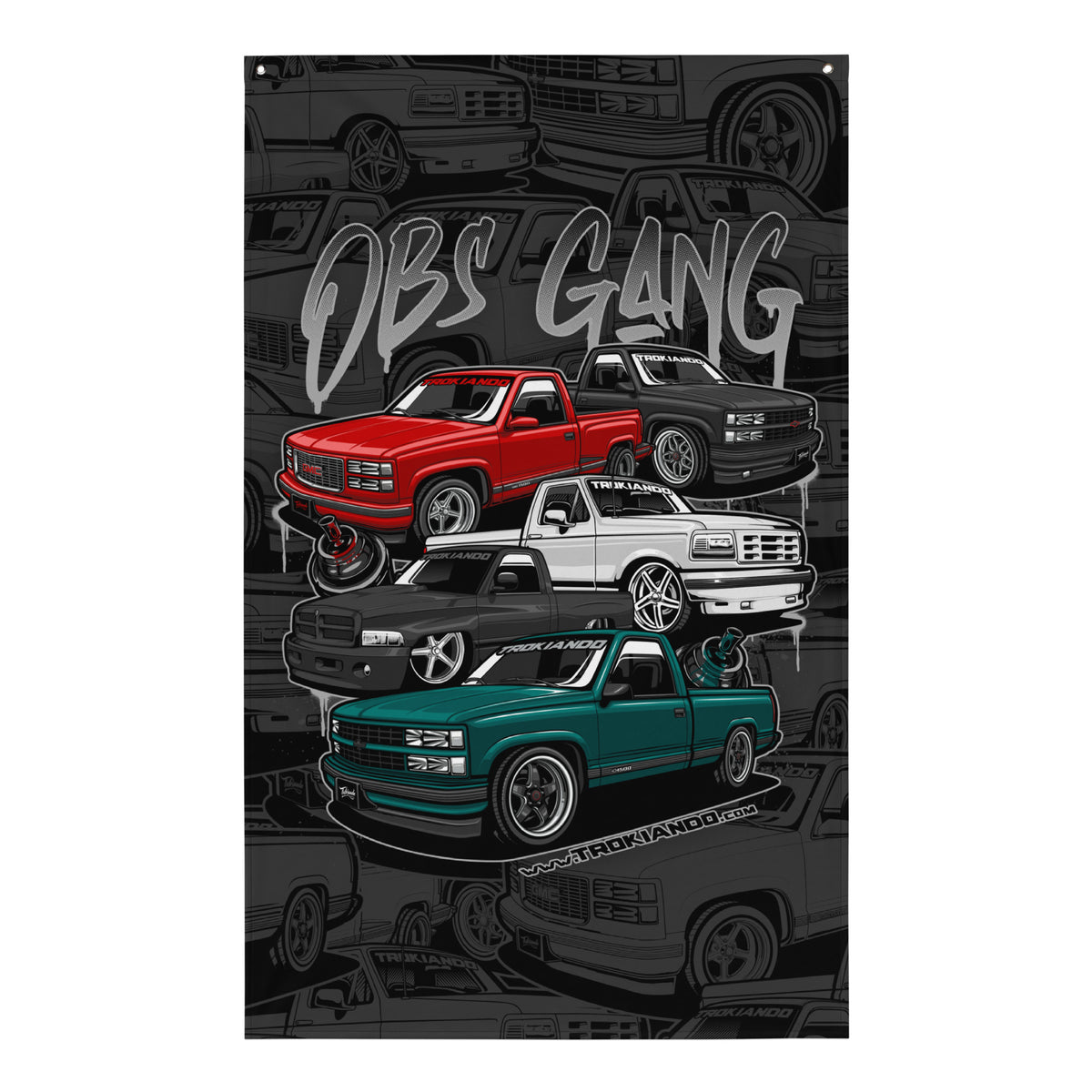 OBS GANG Flag – Trokiando