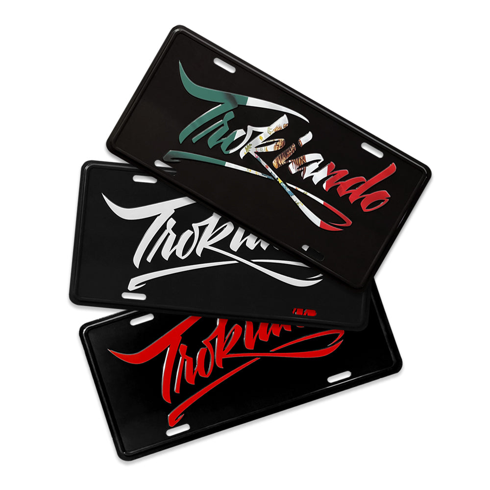 Trokiando License Plate